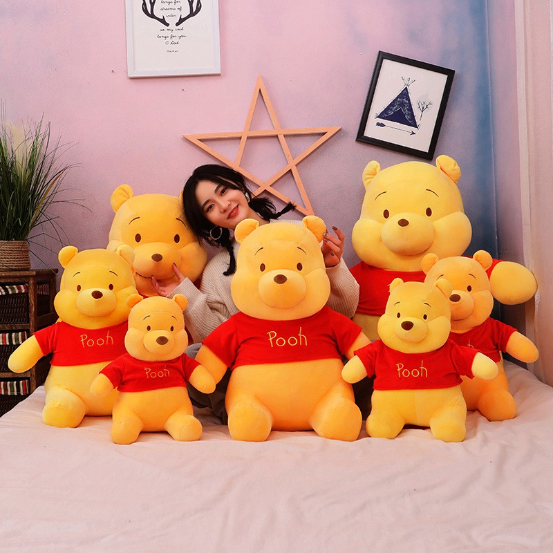 Winnie the pooh Plush Toys Stuffed Toys Soft Kids Pillow Home COD ...