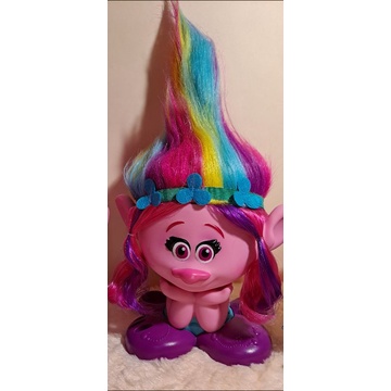 Trolls Poppy Rainbow Head 13 inches | Shopee Philippines