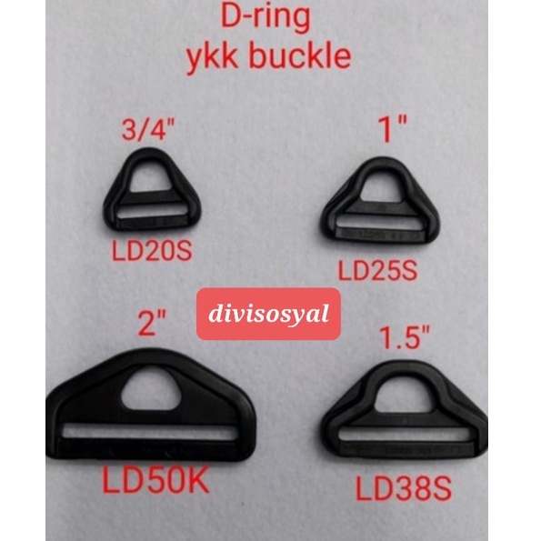 D RING PLASTIC BAG ADJUSTER 10 PCS | Shopee Philippines