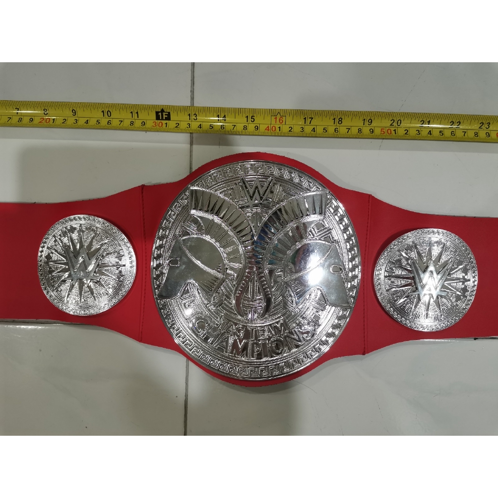 WWE RAW TAG TEAM CHAMPIONSHIP TITLE BELT TOY BELT | Shopee Philippines