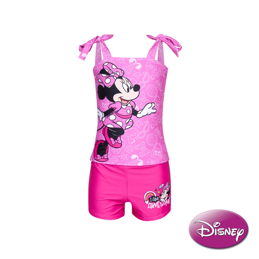 Minnie Mouse Tankini Boyleg Swim Set Girls Kids Swimsuit | Shopee ...