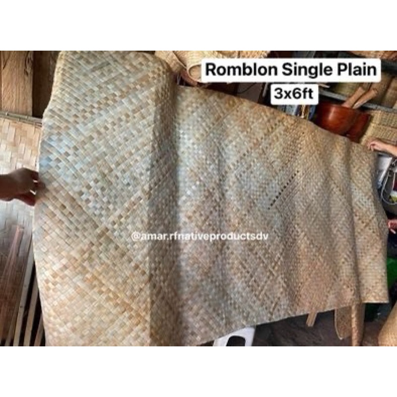 Romblon Single Banig Plain | Shopee Philippines