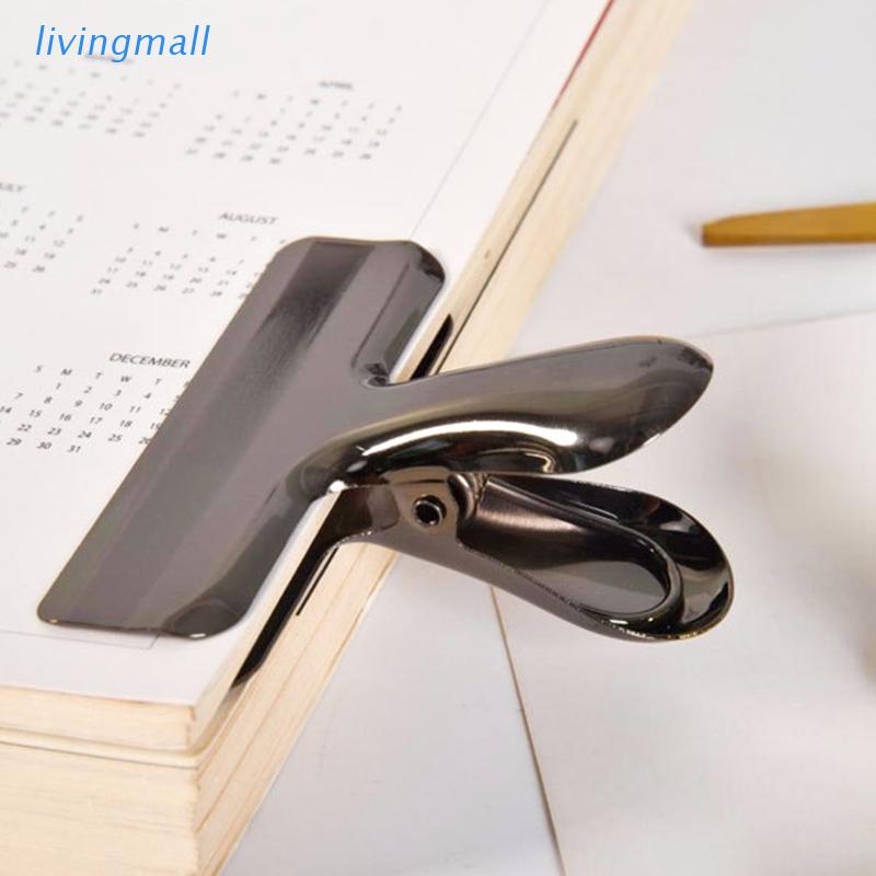 LIVI Large Bull Clip Stainless Steel Paper Clamp Colorful Hinge Clip ...