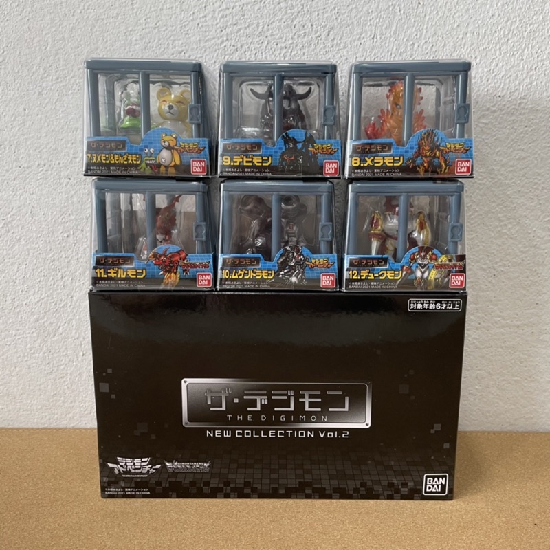 Digimon New Collection (Vol. 2) Premium Bandai Digimon Mini Figure Cage ...