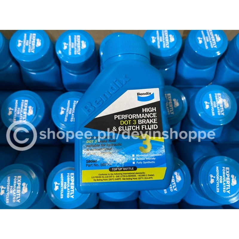 Bendix Dot 3 Brake Fluid 160ml | Shopee Philippines