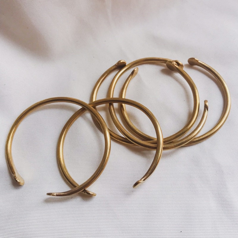 Gara 2 - Handmade Class brass Bangles by Coolture Crafts | Shopee ...