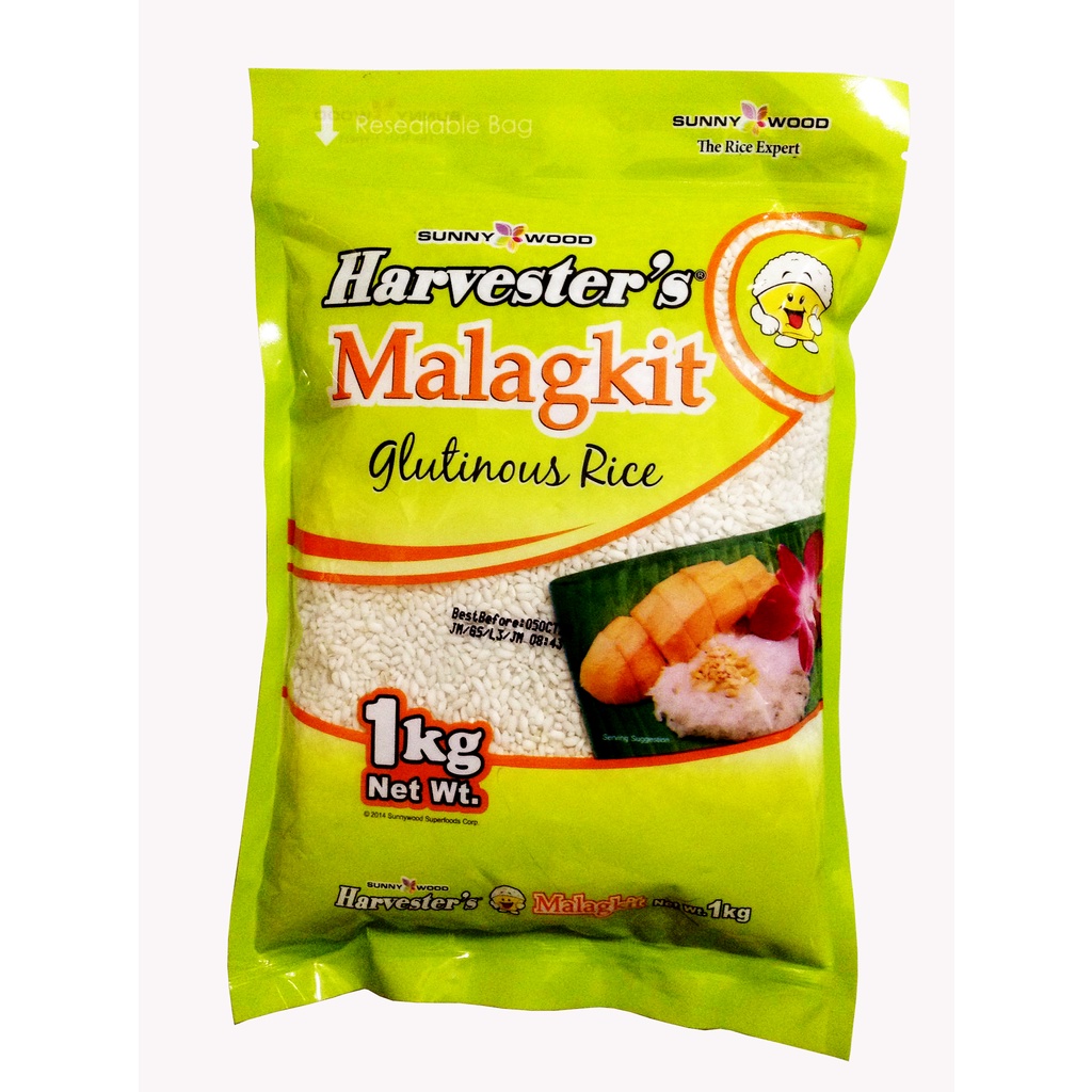 Harvester's MALAGKIT Glutinous Rice 1kg {Philippines) | Shopee Philippines