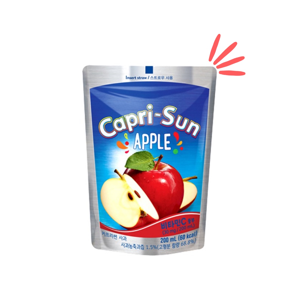 Capri Sun Juice Drink 200ml ( Alaska Ice tea , Apple , Safari , Orange ...