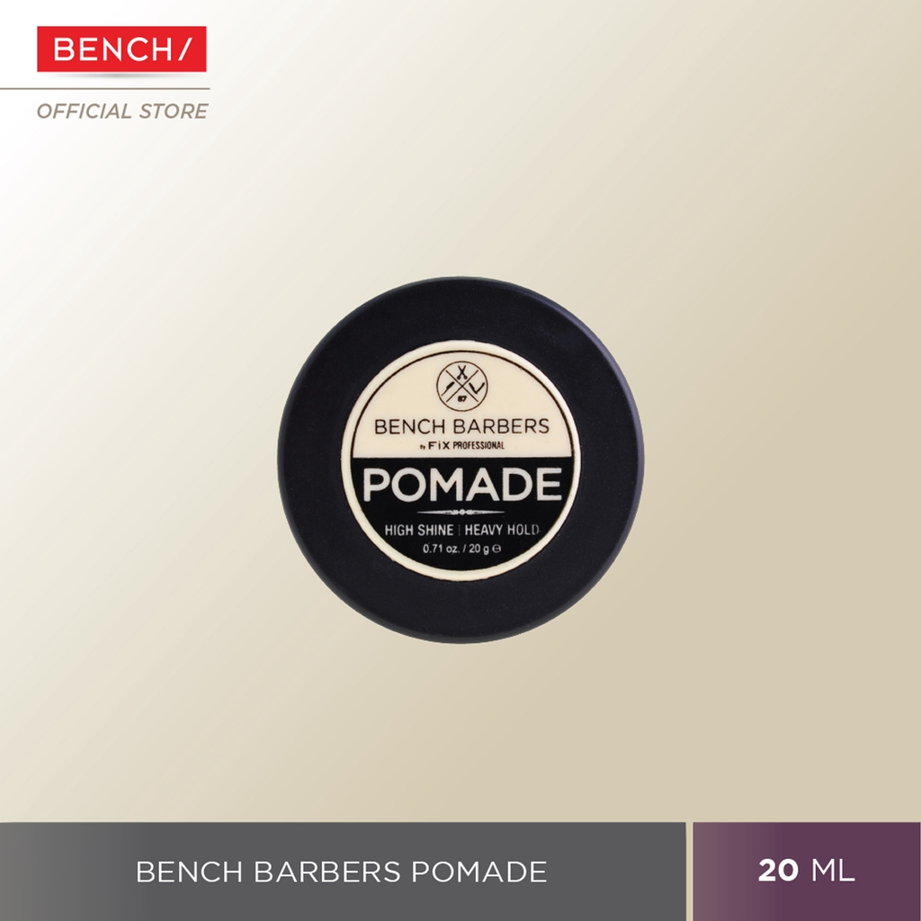 TCR1020Q - BENCH/ Bench Barbers Pomade 20g | Shopee Philippines