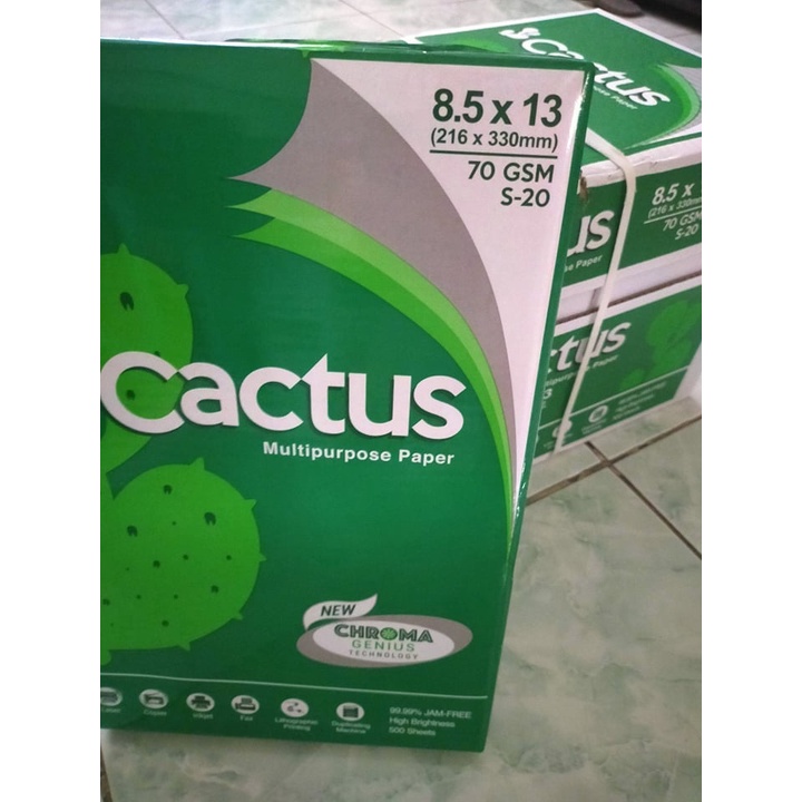 CACTUS BOND PAPER 70GSM | Shopee Philippines