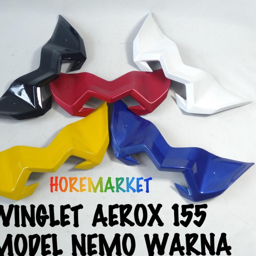 Aerox accessories SMG 950 WINGLET AEROX 155 WINGLET YAMAHA AEROX 155 ...