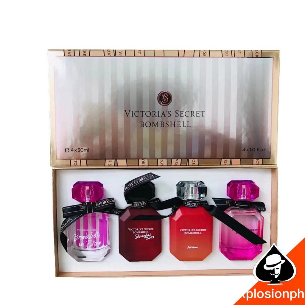 Bombshell Victoria Secret perfume gift set 4 in 1 for women perfume ...
