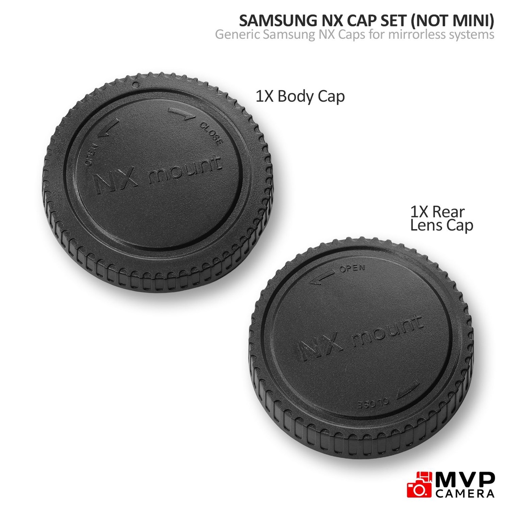 Samsung NX Body Cap and Rear Lens Cap Generic MVP CAMERA | Shopee ...