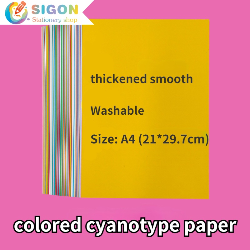 Cyanotype Paper Sun Art Paper Light and Shadow Sensitivity Is Suitable ...