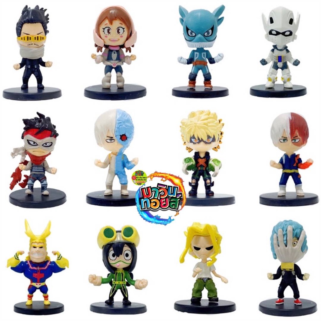 12 Types Of My Hero Academia Models With A Base Complete Set Of ...