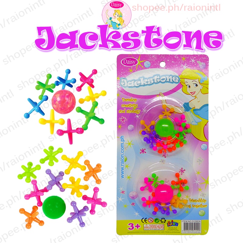Daisy Toys Jackstones Playset RIC GRP 117 Raion Party & Games Crafts Toys for Girls Toy for Kids ...