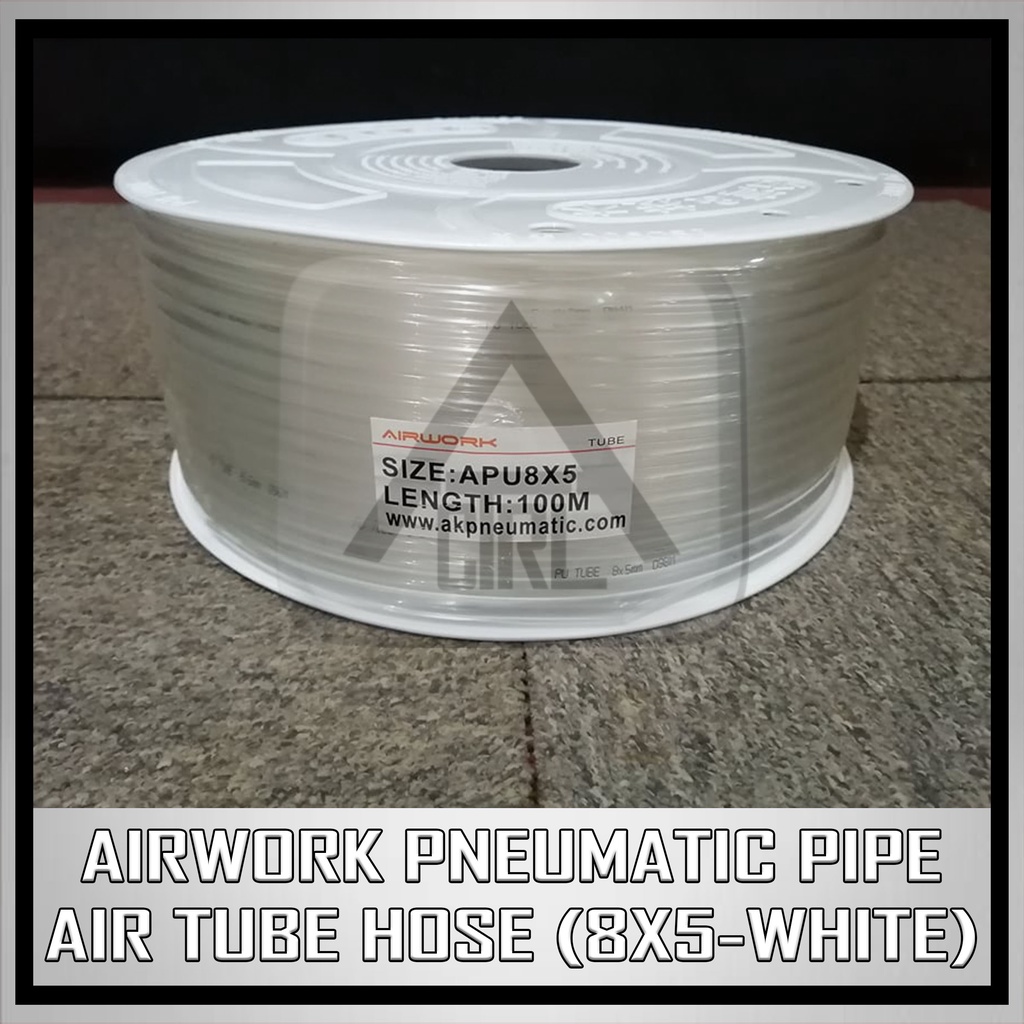 PU TUBE PNEUMATIC Hose 100m/200m (8mmx5mm / 10mmx6.5mm / 12mmx8mm ...