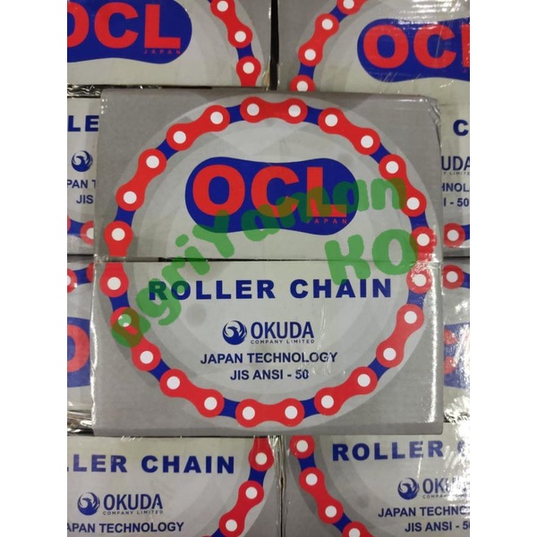 ROLLER CHAIN OCL #50 KULIGLIG/TRAKTORA/HAND TRACTOR/50X10FT KADENA ...
