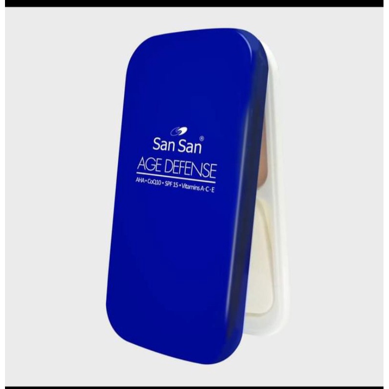San San Age Defense Pressed Powder 9g | Shopee Philippines
