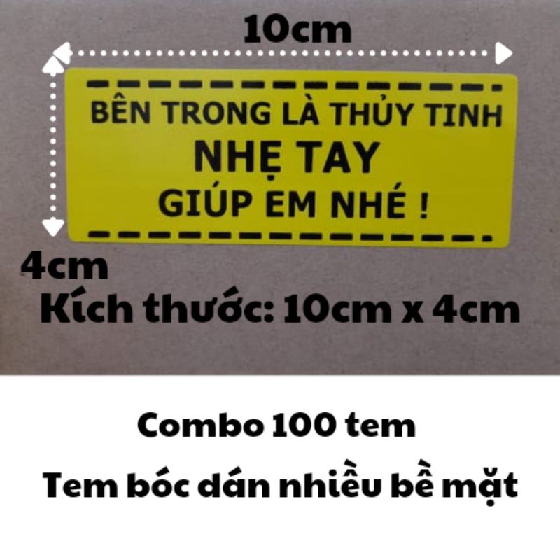 100 Fragile Goods Warning Stickers | Shopee Philippines