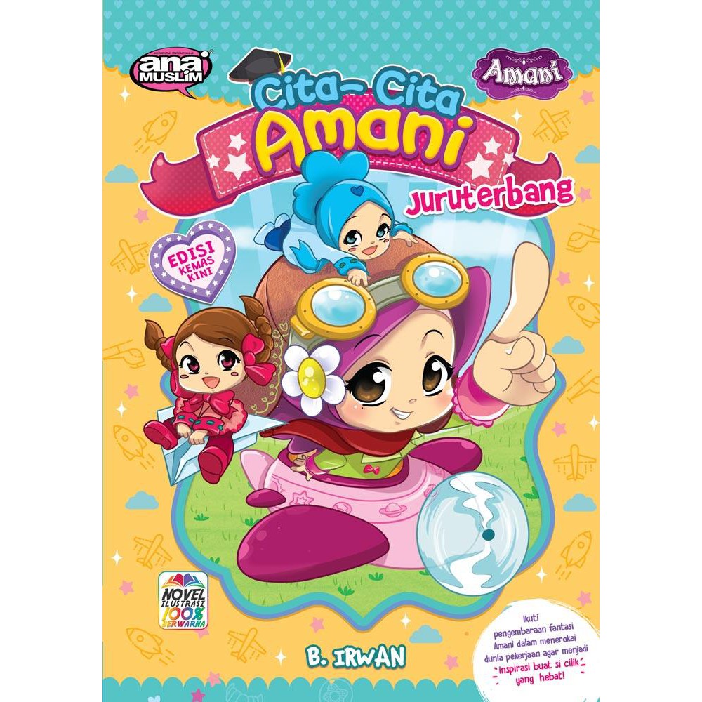 Ana MUSLIM - novel Graph Of Amani's Ideals Of The Flying Man | Shopee ...
