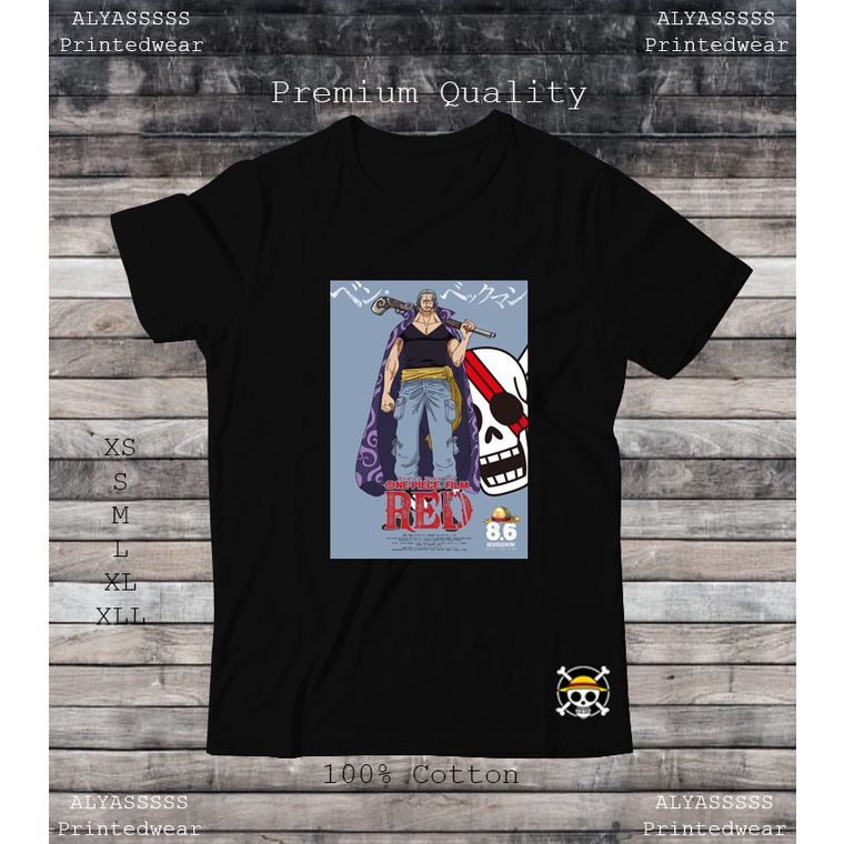 One Piece Film Red Benn Beckman Vice Captain Shanks Red Hair Pirates ...