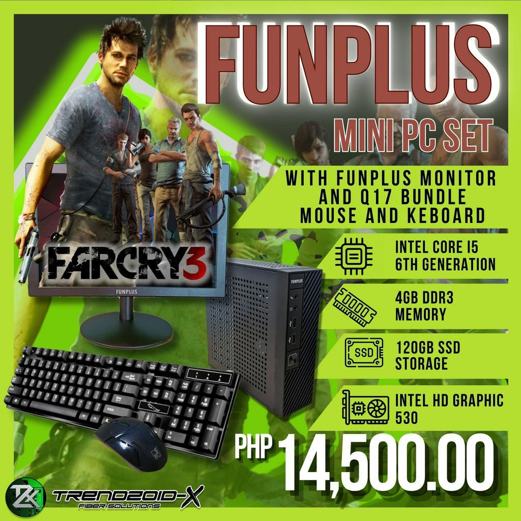 FUNPLUS Computer Set i5 6th Gen/16" FUNPLUS Monitor / Q17Keyboard and Mouse Bundle | TZX ⭐⭐ ...