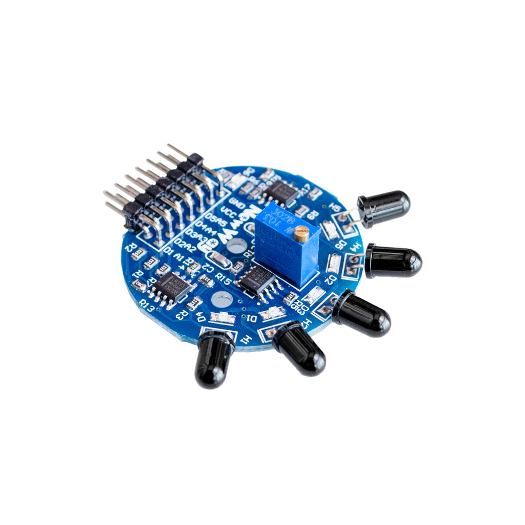 5 Way Flame Sensor Module Digital Signal Dual Output Fire Detection Sensor Module | Shopee ...
