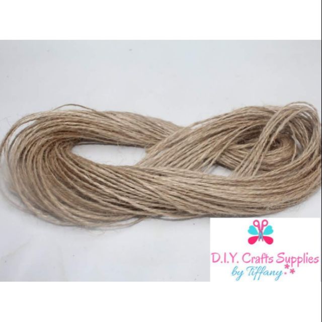 Jute String (50 yards) | Shopee Philippines