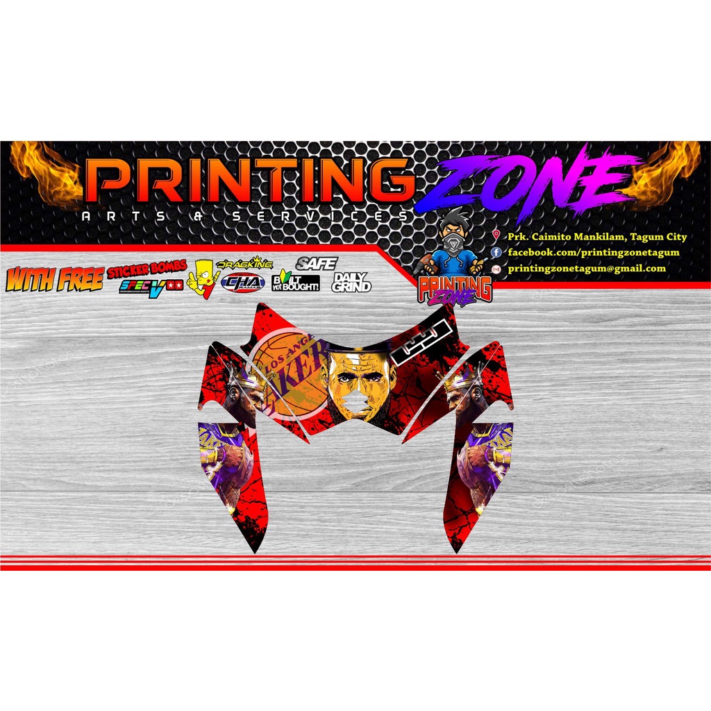 RAIDER R150 Reborn Cowling Sticker Decals High Quality and Durable with ...