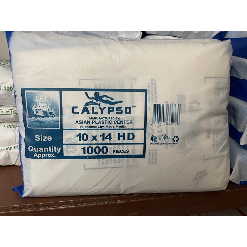 1000pcs Calypso HD 10x14 Plastic Labo (For 2 Kilo) | Shopee Philippines
