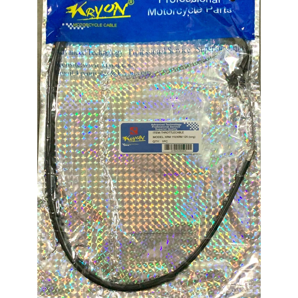 Throttle Cable For XRM 110/125 (Carb Type) | Shopee Philippines