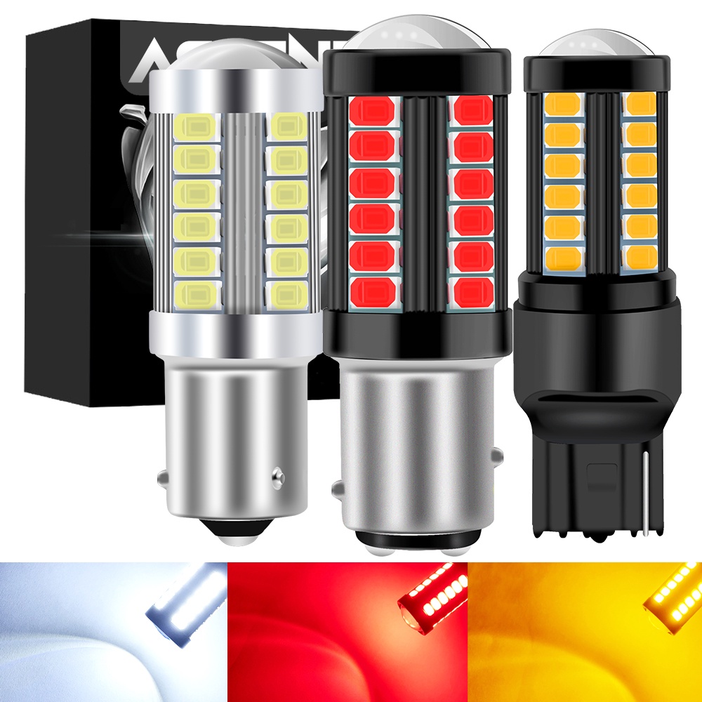 1156 BA15S P21W 1157 P21 / 5W BAY15D BAU15S PY21W LED Car Tail Bulb ...