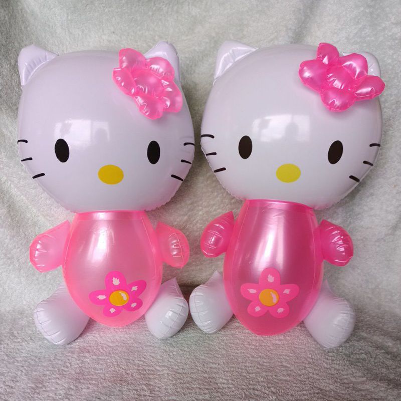 cute PVC inflatable hello kitty character | Shopee Philippines