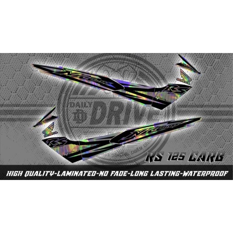 HONDA RS 125 NICE STOCK DECAL DESIGN | Shopee Philippines