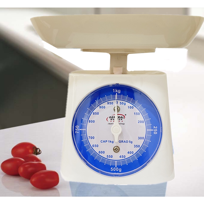 General Master Mechanical Kitchen Scale 1KG GMKS-101 | Shopee Philippines