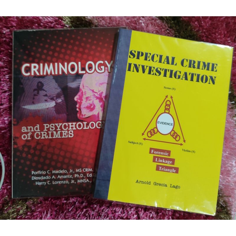 Kalibruhan: Criminology /Forensic/Special Crime books (arson/polygraph ...