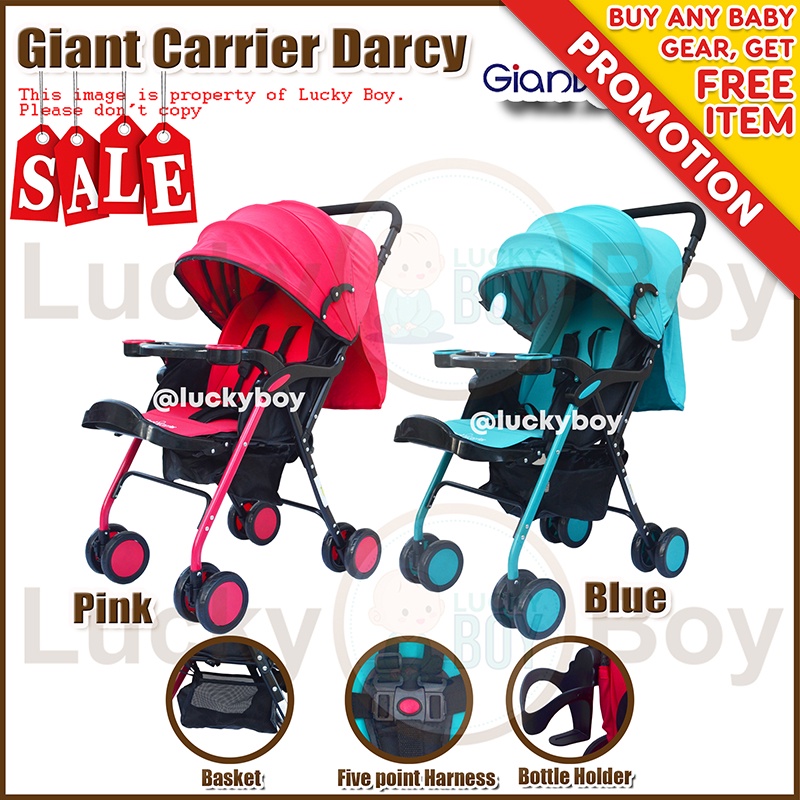 Giant Carrier Darcy Lightweight and Foldable Stroller for Baby | Shopee ...