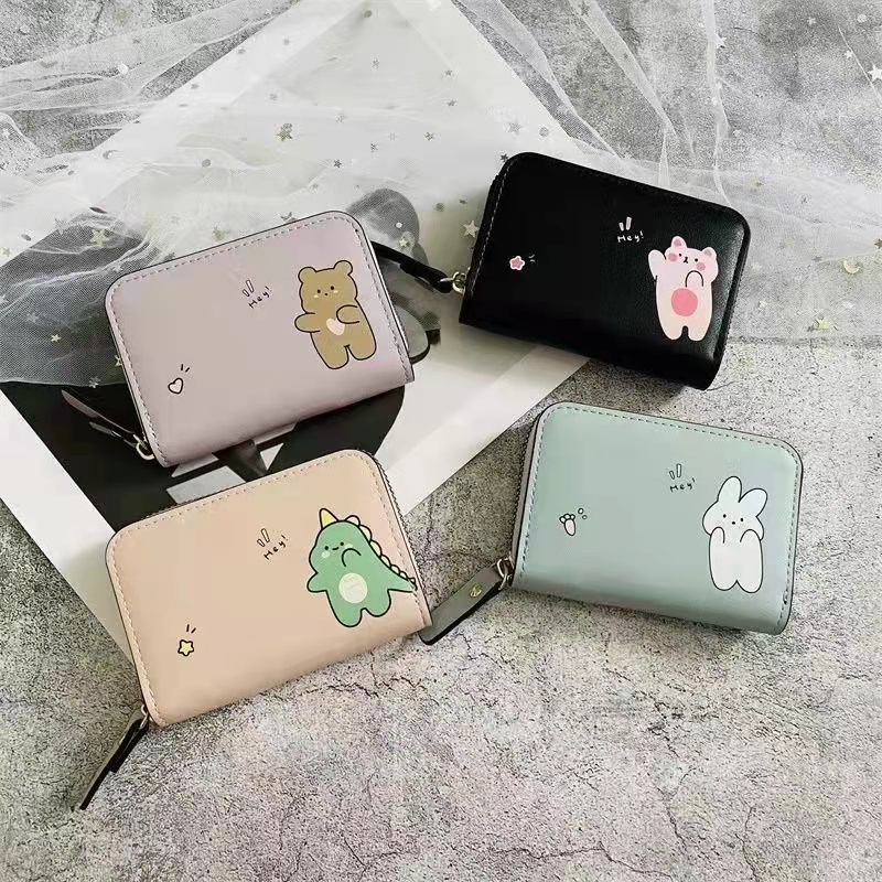 Shilily Cartoon Business Card Holder Wallet ID Credit Card Case ...