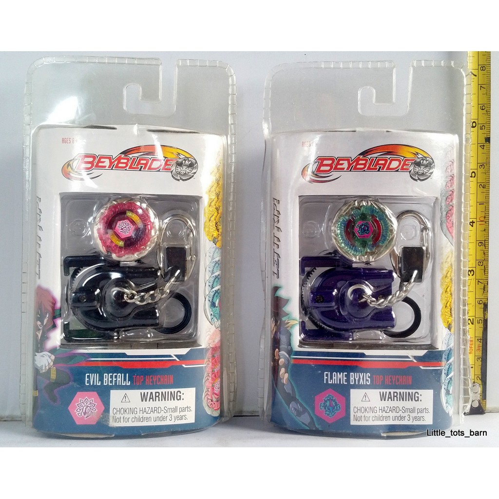 LTB: MINI BEYBLADE TOY TOP KEYCHAIN SIZE METAL FUSION S7 | Shopee ...