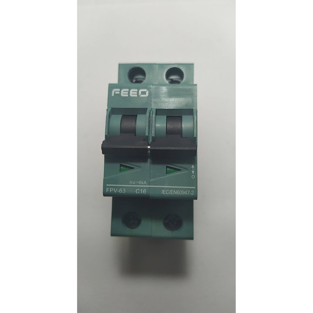 FEEO 16A DC Mini Circuit Breaker 2P 550V | Shopee Philippines