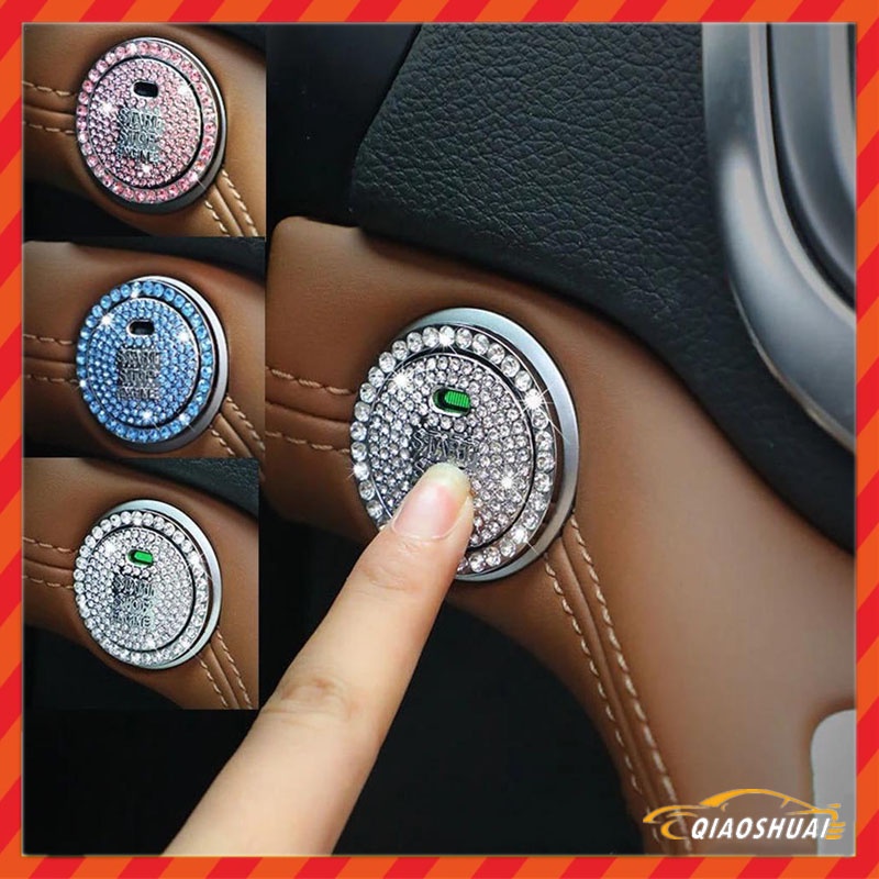 Car One-click Start Button Car Interior Engine Ignition Start Stop ...