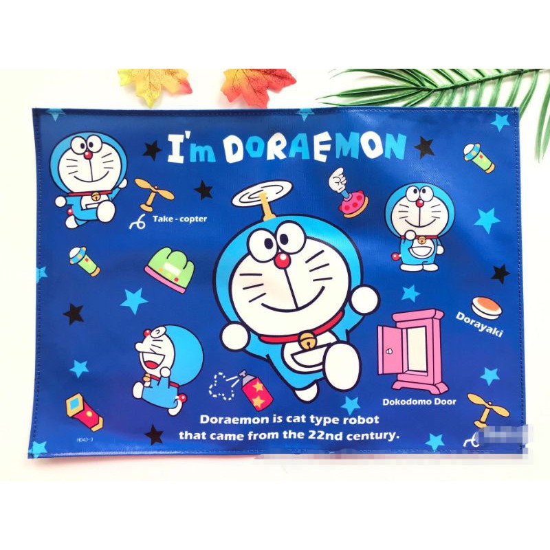 Doraemon placemat Background DORAEMON Tinkerbell Waterproof placemat ...