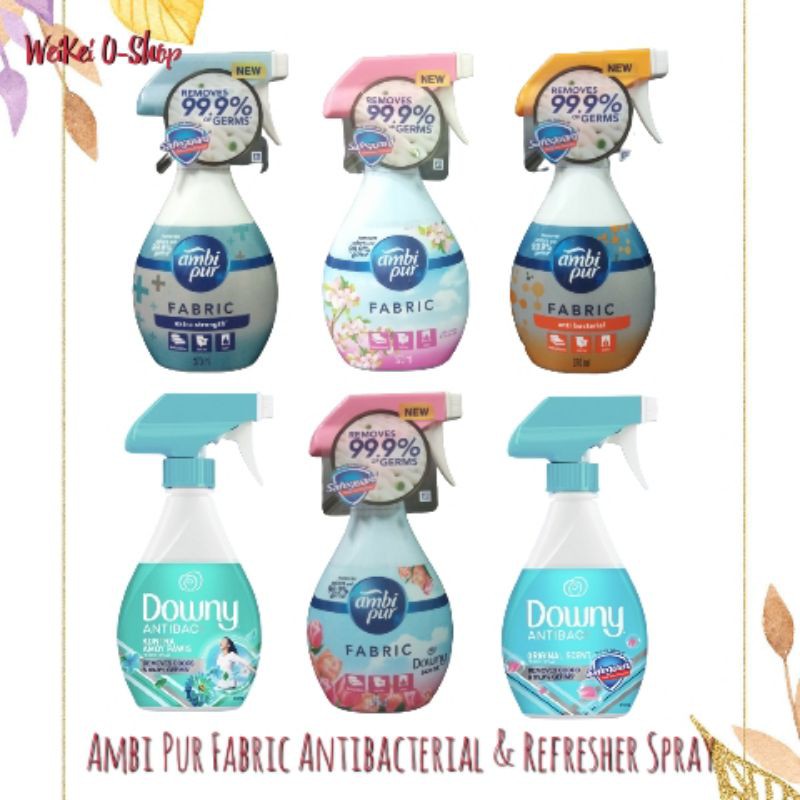 Ambi Pur Fabric Refresher and Antibac Spray 370ml/ 320ml | Shopee ...