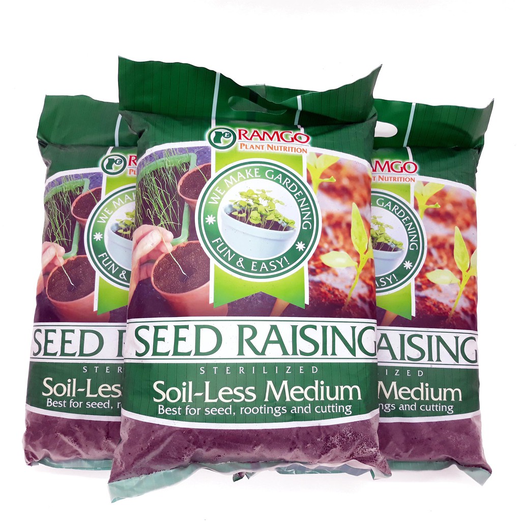 Soil-less Seed Raising Medium by Ramgo Approx 2kg 4L GW_S3 | Shopee ...