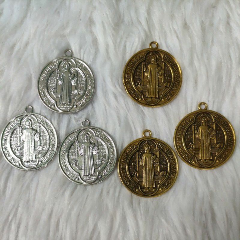 ST BENEDICT PENDANT (HIGH PLATING) | Shopee Philippines