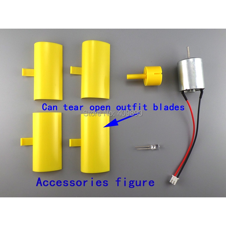 Mini Wind Turbine Blade Vertical Axis Micro Generator Blades Small Set ...