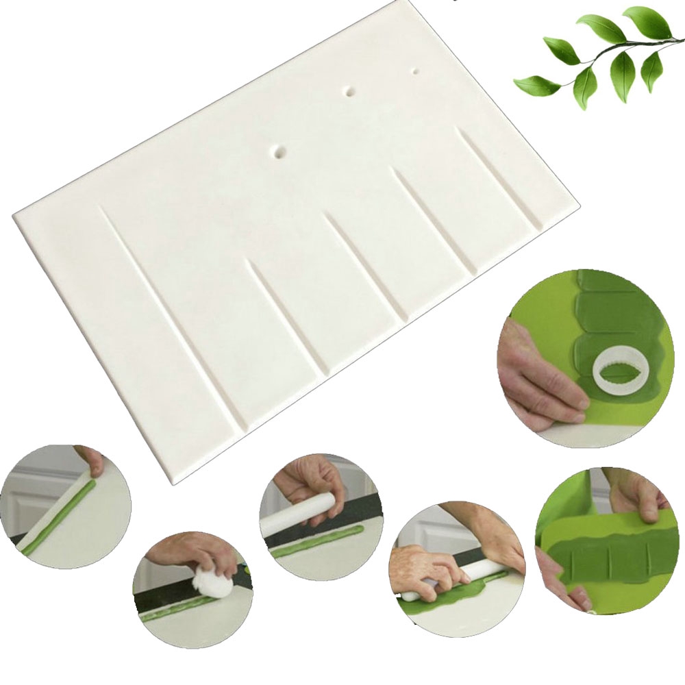 Petal Leaves Veining Board Grooving Sugarcraft Modelling Board Baking ...
