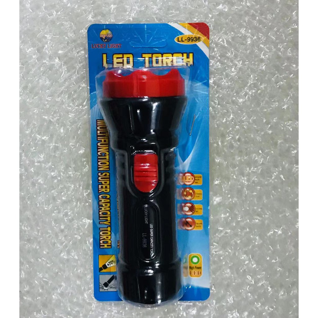 {MGAU.PH}LUCKY LIGHT LED TORCH (Rechargeable) | Shopee Philippines