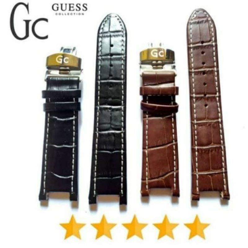 Guess collection leather watch Strap GC watch Strap | Shopee Philippines